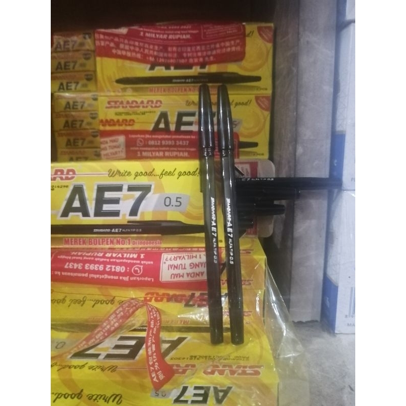 Jual Bolpen Ballpoint Standard AE7 | Shopee Indonesia
