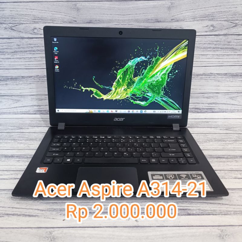 Jual Laptop Acer Aspire A314-21 | Shopee Indonesia