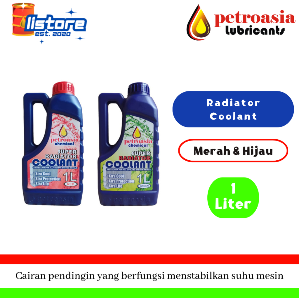 Jual Cairan Radiator Mobil Motor Petroasia / Radiator Coolant Terbaik ...
