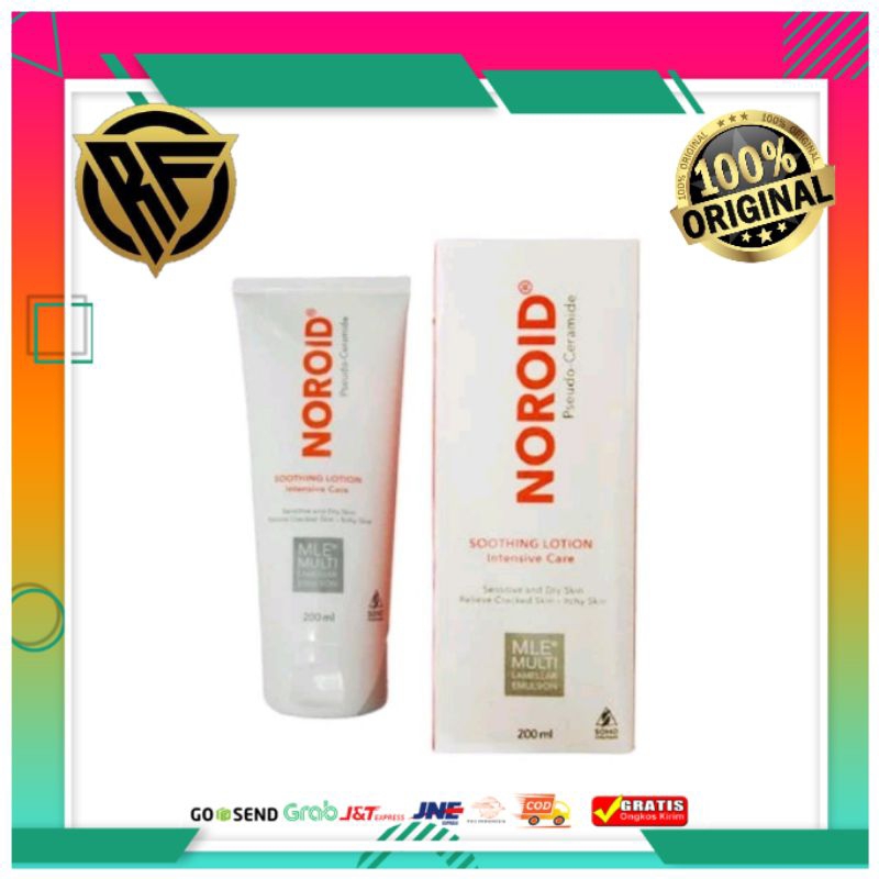 Jual Noroid Soothing Lotion 200 ml_Pelembab kulit kering sensitif ...
