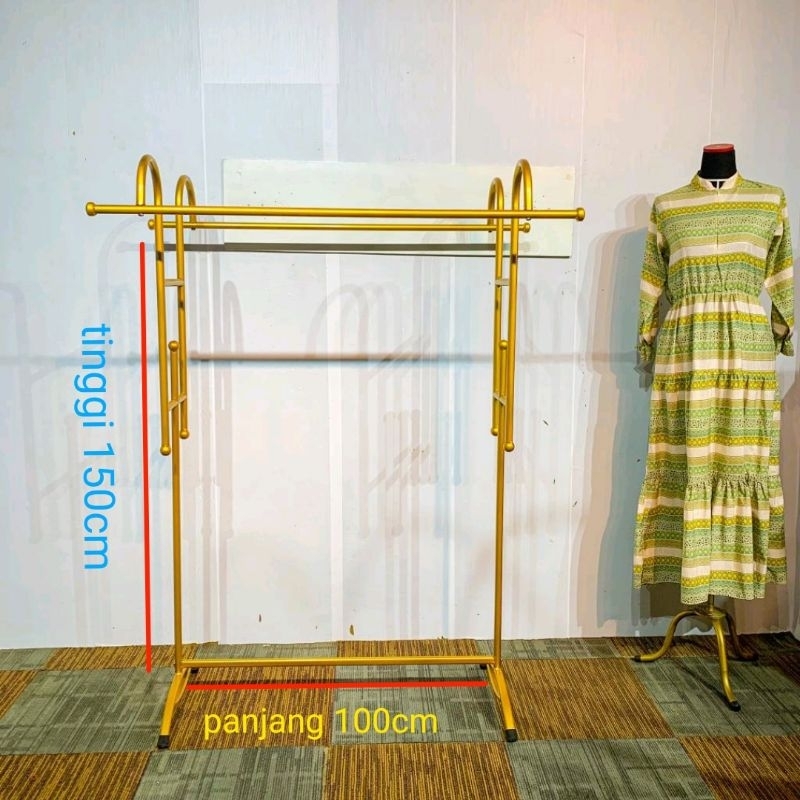 Jual GANTUNGAN BAJU (RIRI ) NO RODA / GAWANG BAJU MURAH / DISPLAY ...