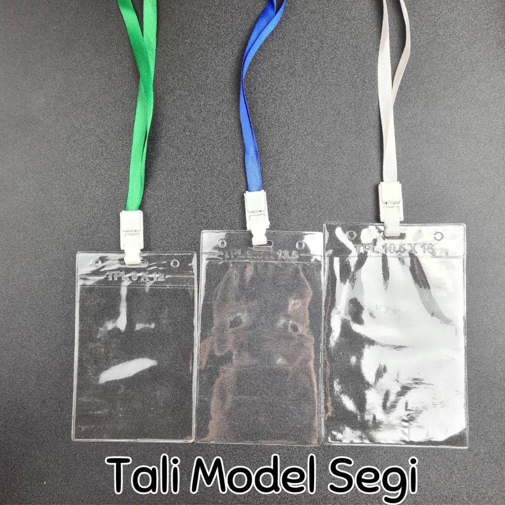 Jual Name Tag Panitia + Tali / ID Card Mika Plastik / Name Tag / Mika Panitia / Paket Name tag ...