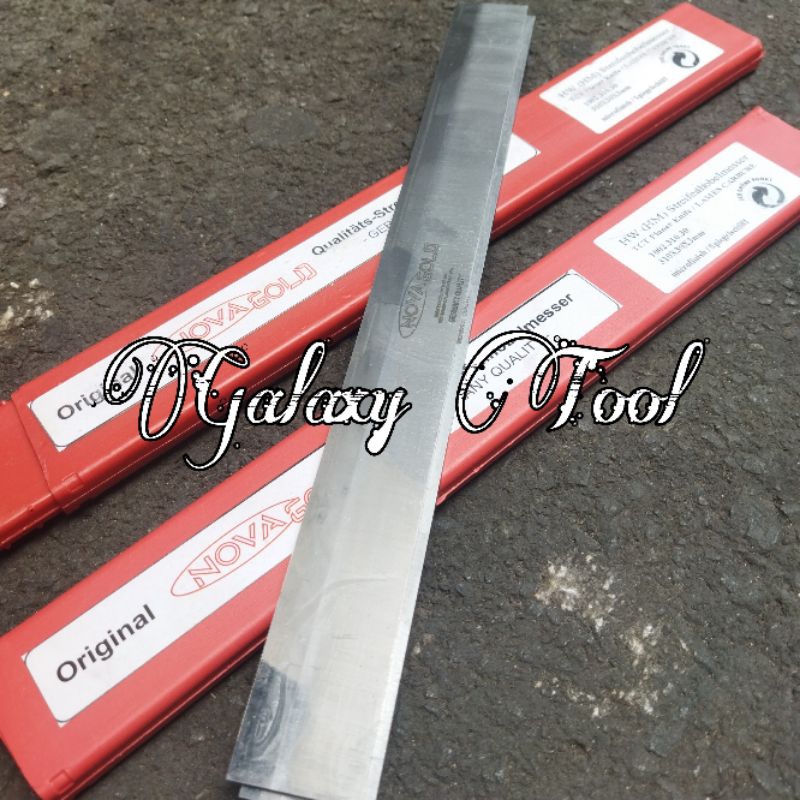 Jual mata pisau Planer TCT 41 Cm NOVA pisau serut ketam 410 x 30 x 3 mm ...
