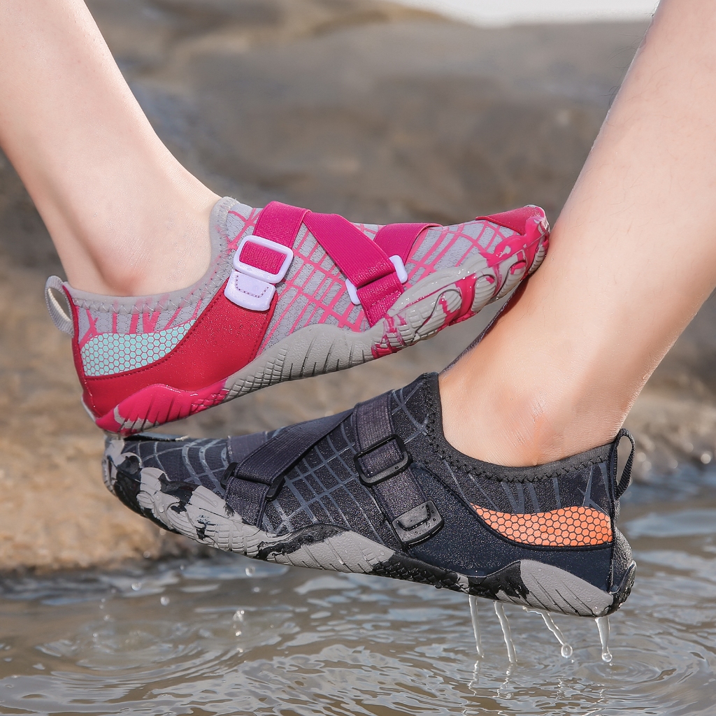 Jual Sepatu Pantai Sepatu Renang Wanita Pria Sepatu Snorkling Wading ...