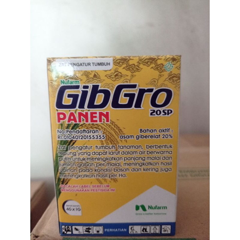 Jual ZAT PENGATUR TUMBUH GIBGRO PANEN 20 SP 1 GR | Shopee Indonesia
