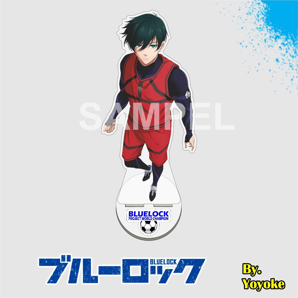 Jual Standee Akrilik Blue Lock | Standee Anime Blue Lock | Shopee Indonesia