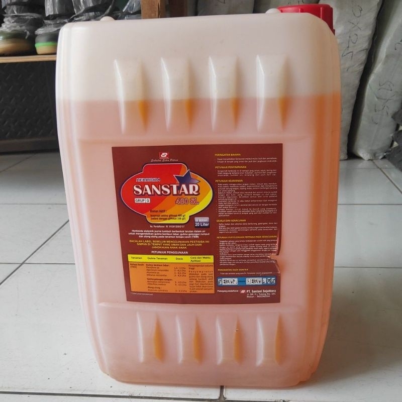 Jual Racun rumput Sanstar 480 SL 20 Liter | Shopee Indonesia