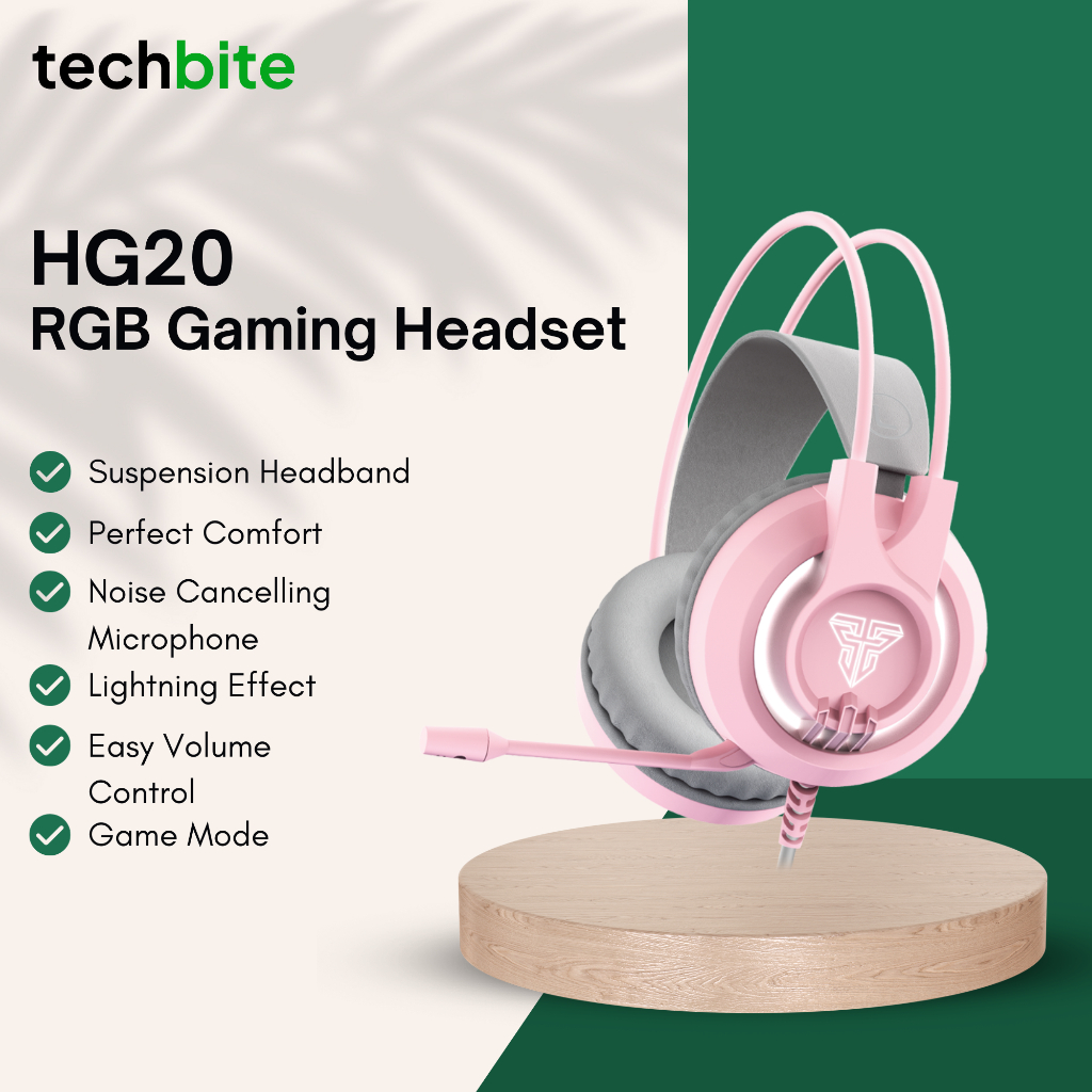 Jual Fantech Headset Gaming - SAKURA LITE CHIEF II HG20 Pink | Shopee ...