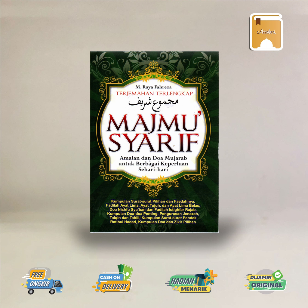 Jual BUKU TERJEMAHAN TERLENGKAP MAJMU SYARIF ; AMALAN & DOA MUJARAB UTK ...