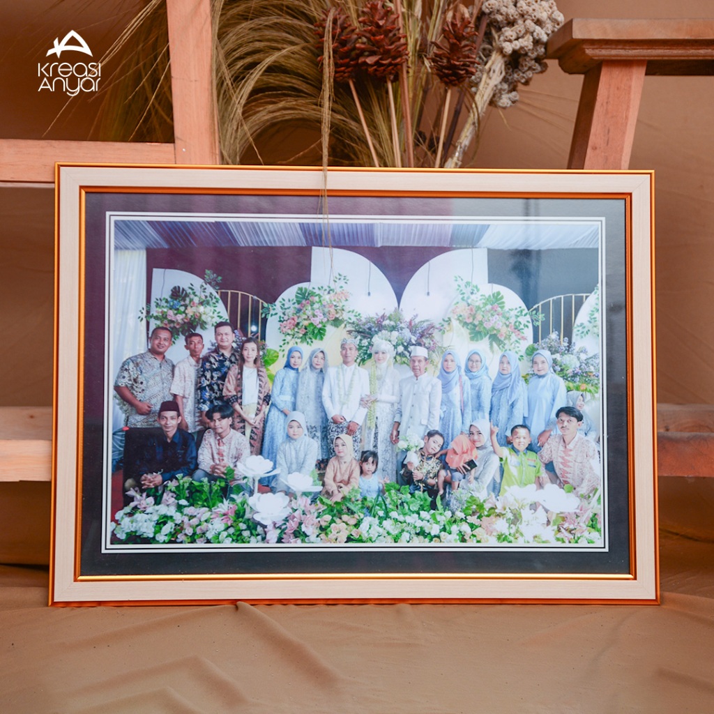 Jual Cetak foto + Pigora ukuran 12RS (45 cm x 30 cm) | Shopee Indonesia