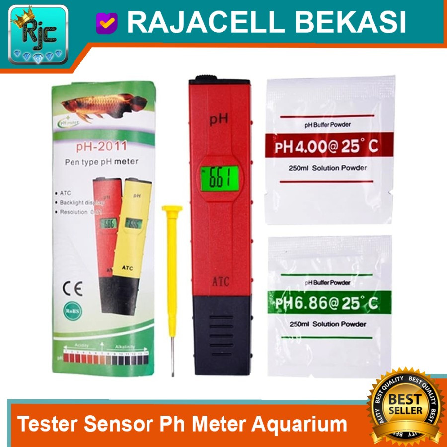 Jual RED Ph Tester Sensor Ph Meter untuk Lab Aquarium Hidroponik ...