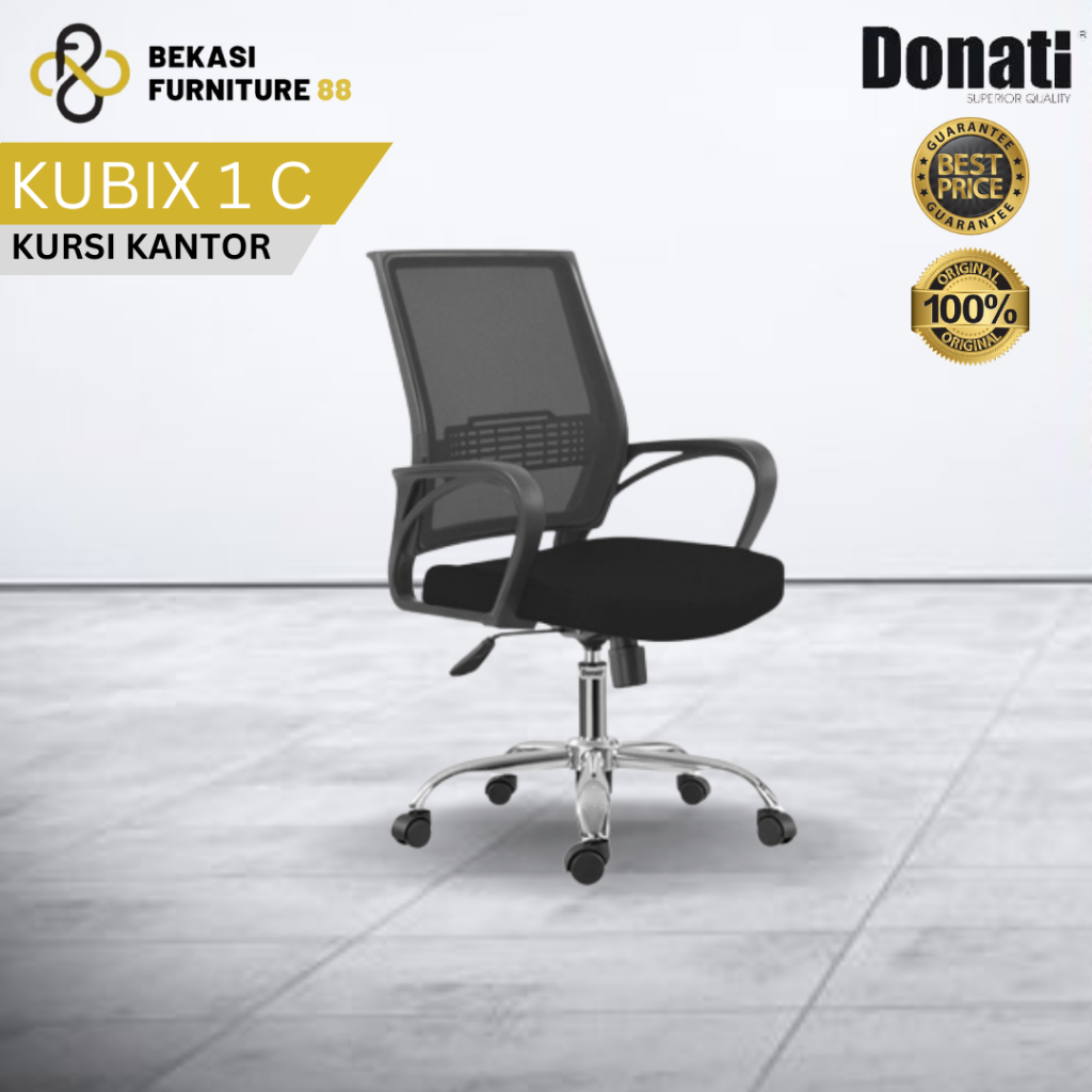 Jual Kursi Kantor - Kursi Kerja - Kursi Staff Donati KUBIX 1 C | Shopee Indonesia