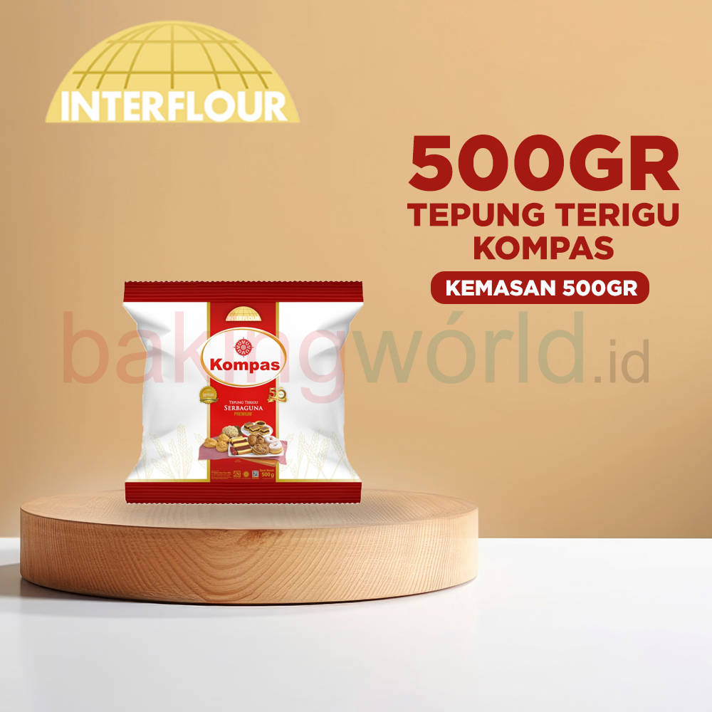 Jual Tepung Terigu Kompas kemasan 500 Gr | Shopee Indonesia