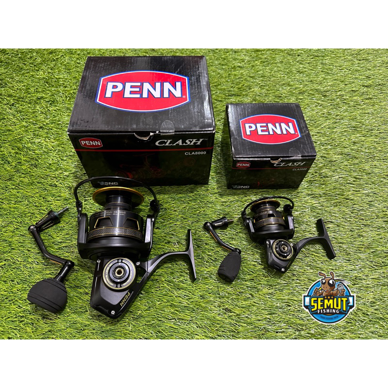Jual PENN CLASH SPINNING REEL SALTWATER FULL METAL | Shopee Indonesia
