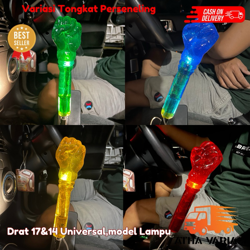 Jual Tongkat perseneling model Lampu,variasi universal / mobil manual ...