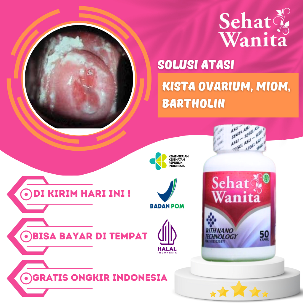 Jual Obat Kista Ovarium Bartholin Miom Mioma Herbal Kista Endometriosis ...