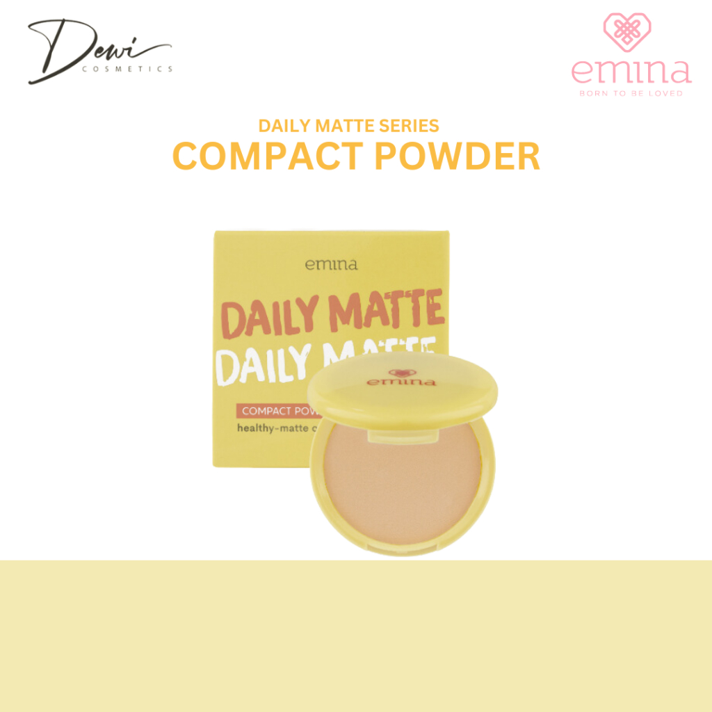 Jual Emina Daily Matte Compact Powder | Shopee Indonesia