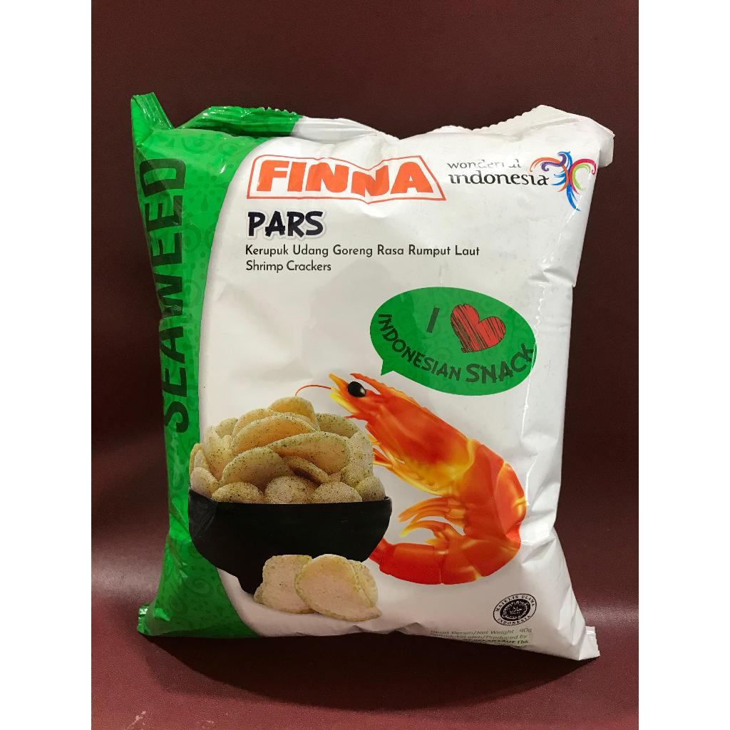 Jual Finna Pars Kerupuk Udang Rumput Laut 40g - Kerupuk Udang SIap ...