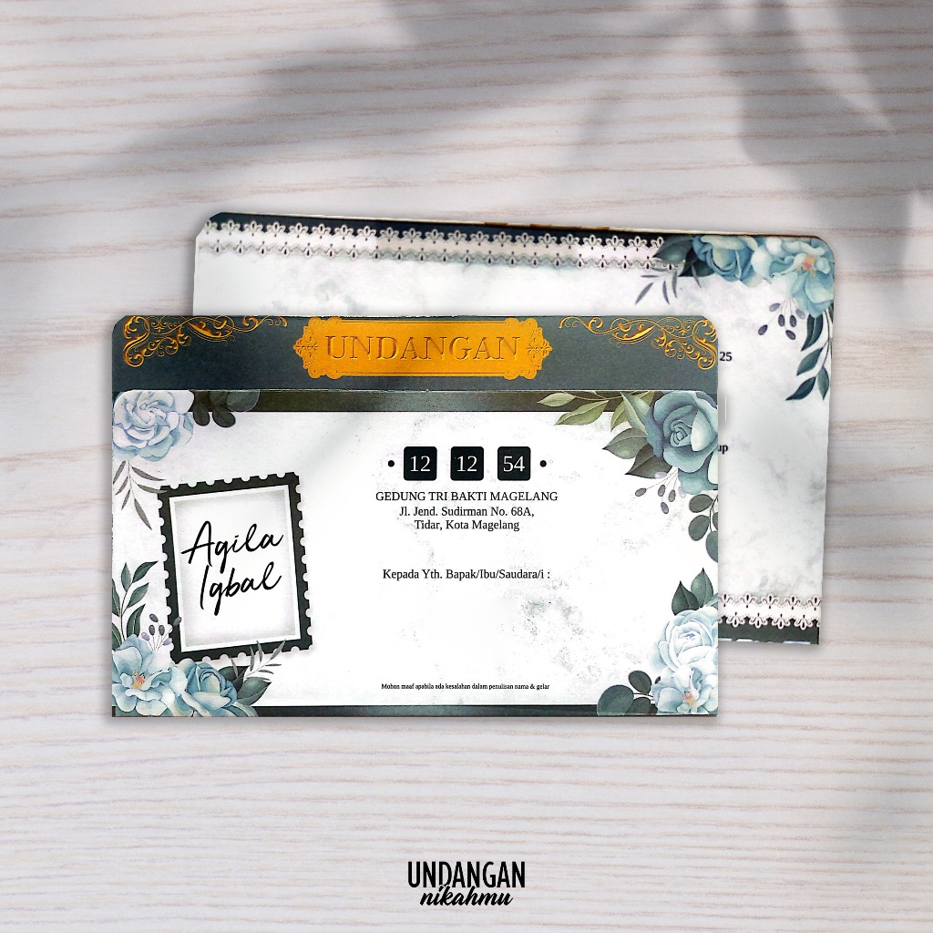 Jual UNDANGAN WEDDING,UNDANGAN MURAH,WEDDING CARD (MLQ79) | Shopee ...
