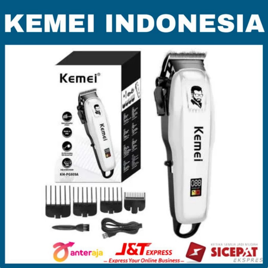 Jual MESIN CUKUR RAMBUT KEMEI KM 809 PG | Shopee Indonesia
