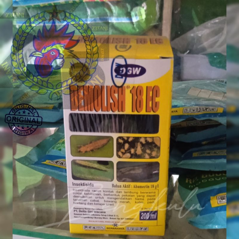 Jual DEMOLISH 18EC 200ml Insektisida Abamektin @pabrik | Shopee Indonesia