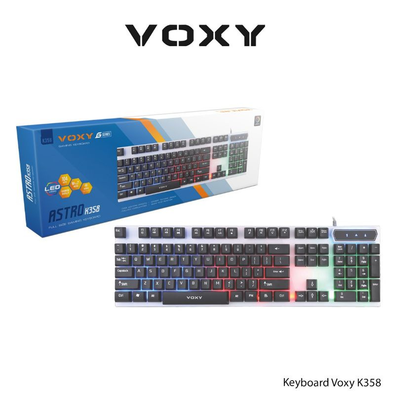 Jual KEYBOARD VOXY K358 USB | Shopee Indonesia
