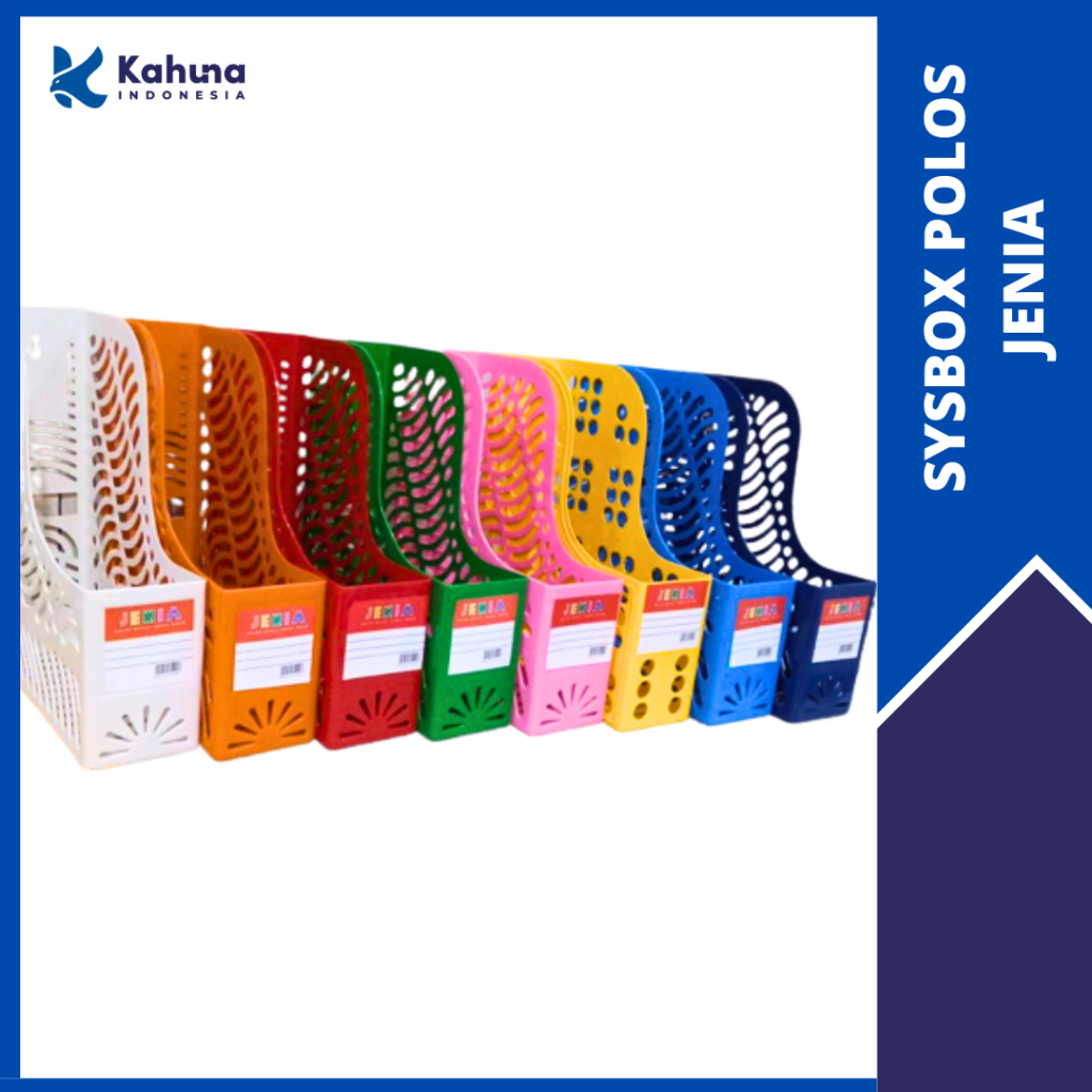 Jual SYSBOX POLOS JENIA / BOX FILE MAP ORGANIZER JENIA (1PCS) | Shopee ...