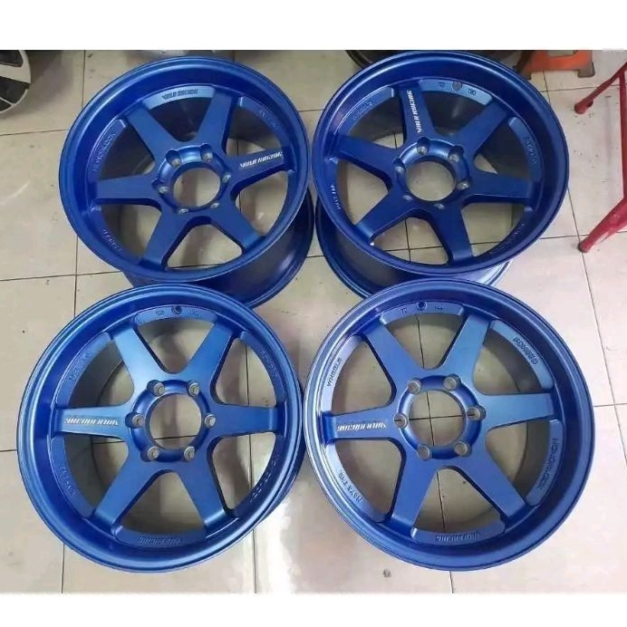 Jual VELG RAYS TE37 RING 18 PCD 6X139,7 ET 20 PAJERO, FORTUNER DLL | Shopee Indonesia
