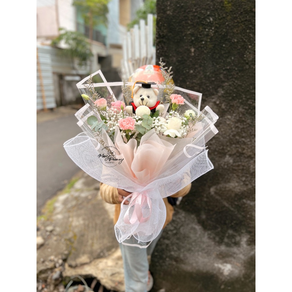 Jual FRESH FLOWER BOUQUET GRADUATION - BUKET BUNGA WISUDA BUKET WISUDA ...