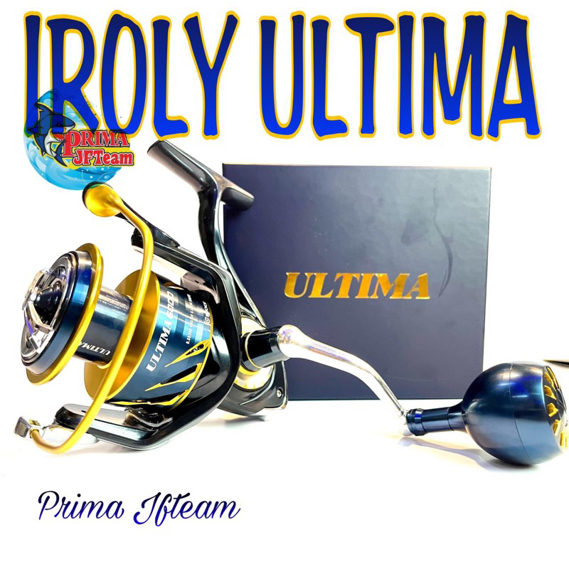 Jual Reel Iroly Ultima 2000-6000 Full Metal SW | Shopee Indonesia