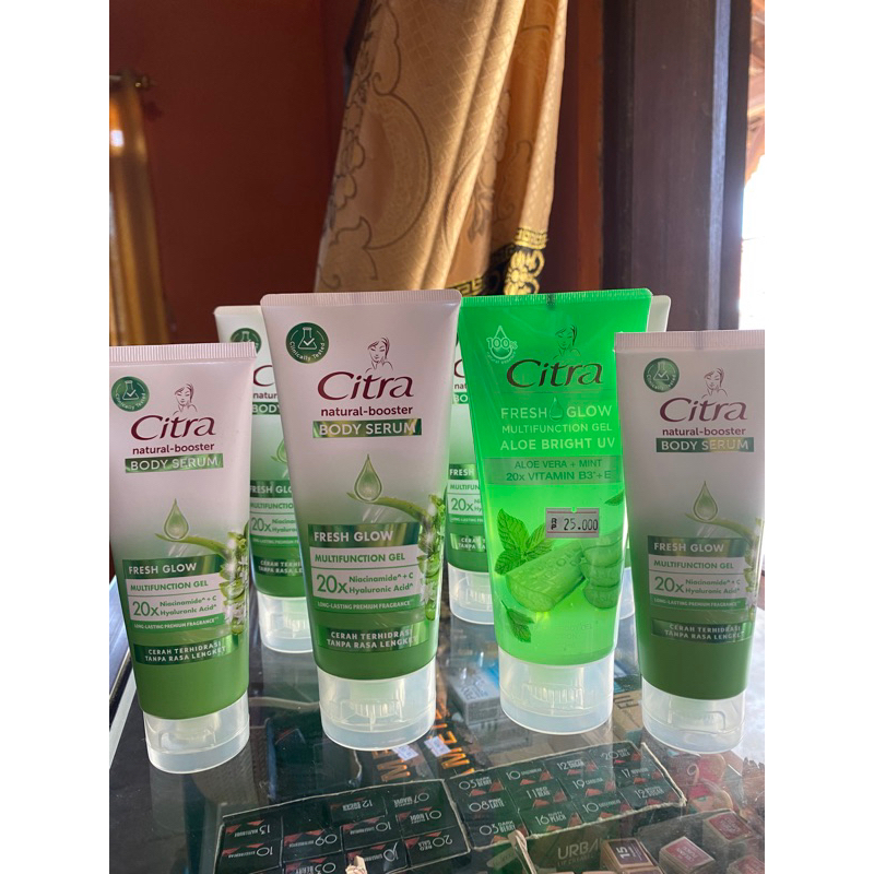 Jual Citra Fresh Glow Body serum / Multifunction Gel Aloe Vera 180 ml ...