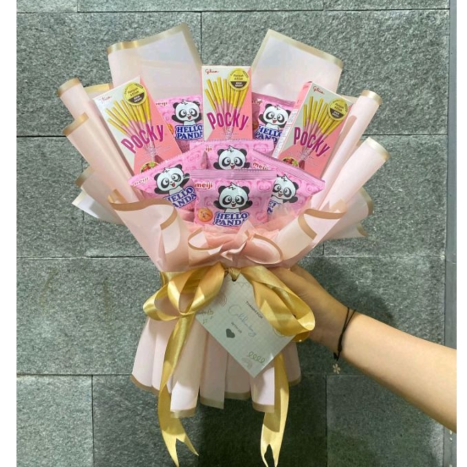Jual BUKET BUCKET JAJAN BOUQUET SNACK KADO WISUDA GIFT ULANG TAHUN ...