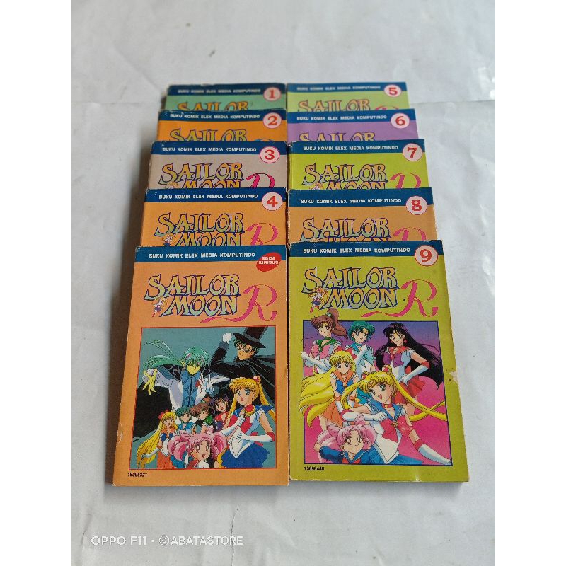 Jual KOMIK SAILOR MOON R SERI 1 SAMPAI 9 DAN + EDISI KHUSUS 1 NAOKO TAKEUCHI | Shopee Indonesia