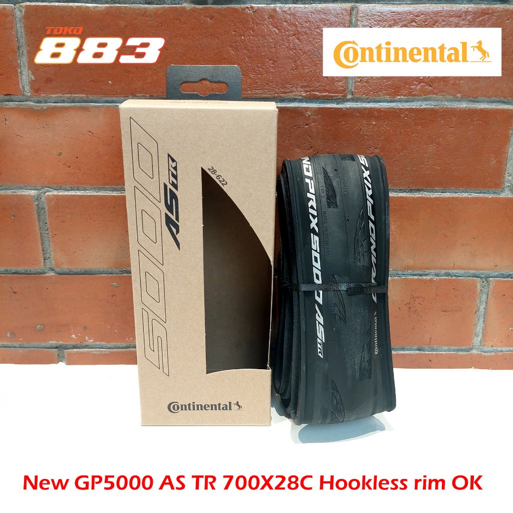 Jual Ban Continental GP 5000 AS TR - Black Tubeless Ready Hookless ...