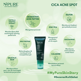 Jual NPURE SPOT TREATMENT ACNE SPOT / Obat Totol Jerawat Breakout ...