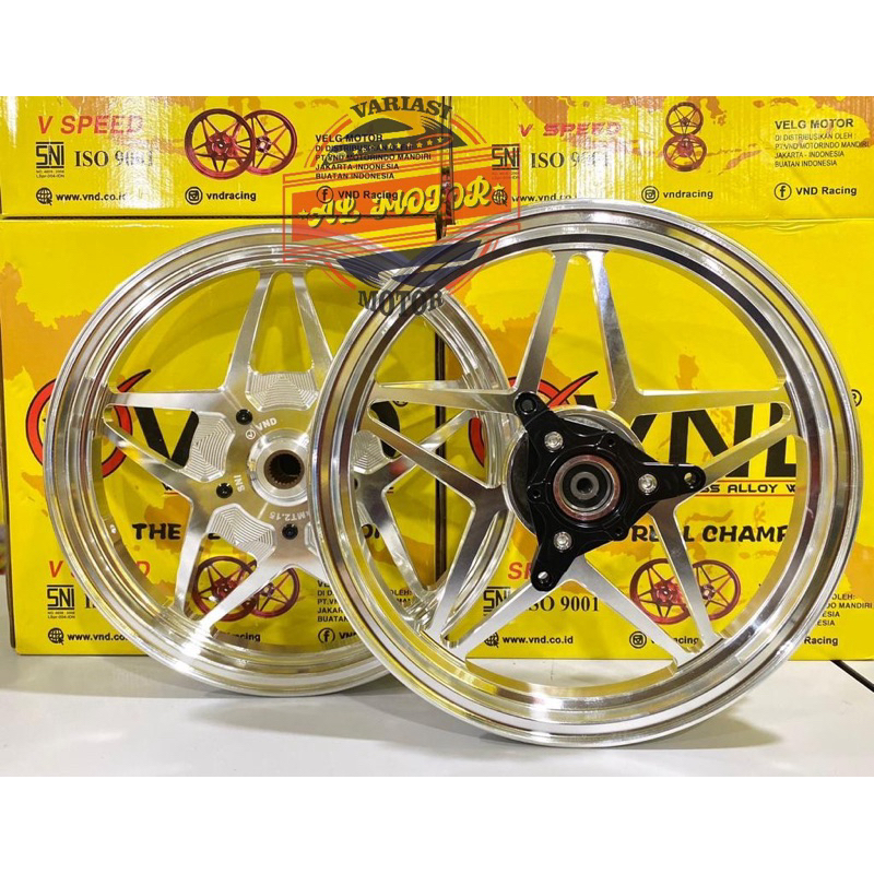 Jual Velg Pelak Racing VND Original V speed Aerox 155 old / Aerox New ...
