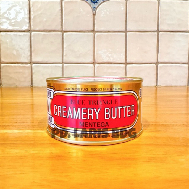 Jual BLUE TRIANGLE CREAMERY BUTTER 340GR NEW ZEALAND (MENTEGA SEGITIGA ...