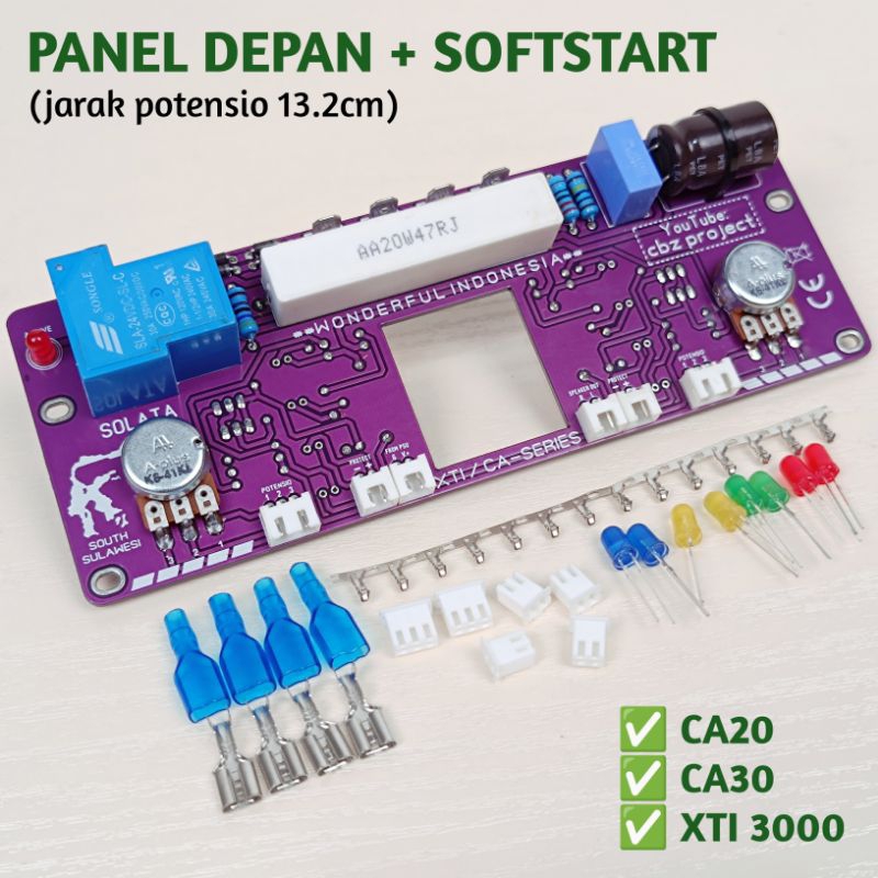 Jual PANEL DEPAN CA20 CA30 XTI3000 PLUS SOFTSTART | Shopee Indonesia