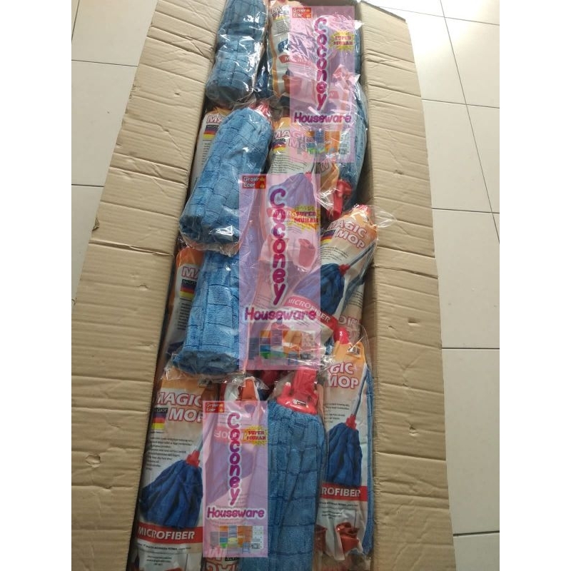 Jual Refill Mop Nagata Model Bulat / Refill Kain Pel Nagata / Kain Pel ...