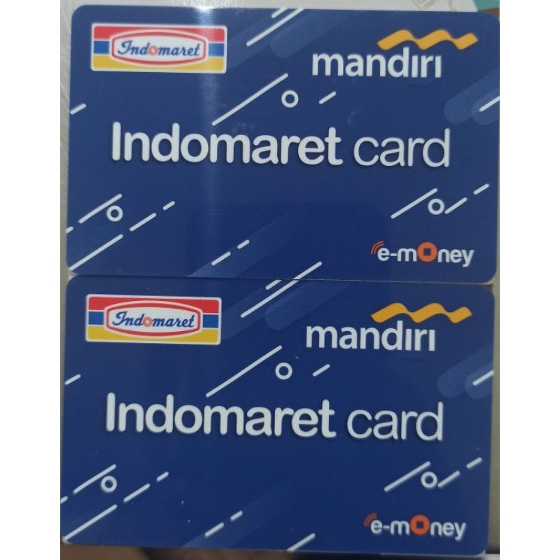 Jual kartu mandiri indomaret e money etoll card saldo 0 - Indomaret ...