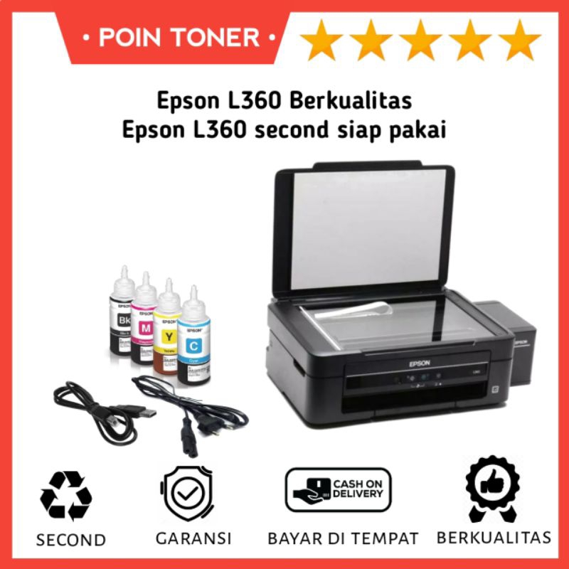Jual Printer Epson L360 Print,Scan,Copy | Shopee Indonesia