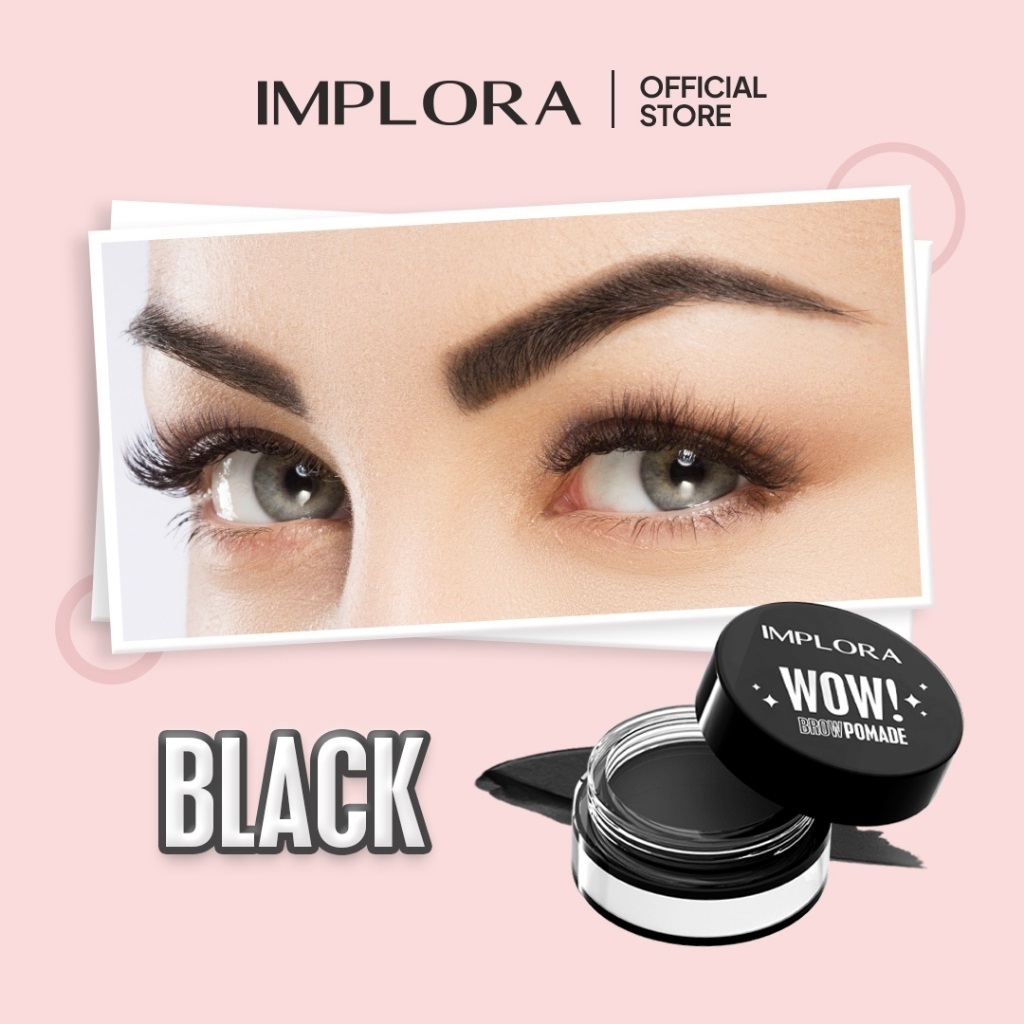 Jual Implora Wow Brow Pomade Alis BPOM | Shopee Indonesia