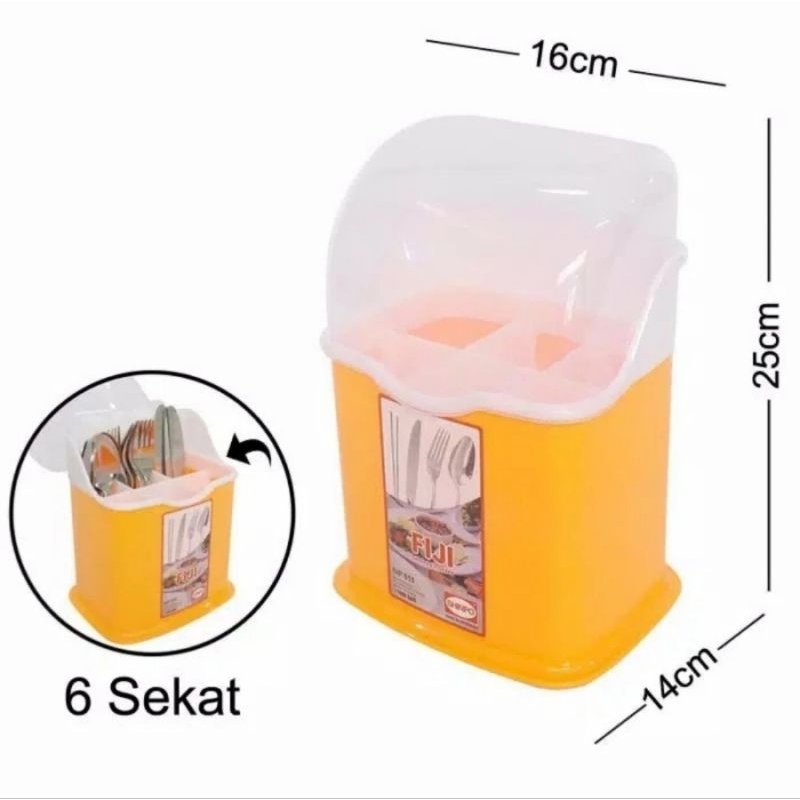 Jual Tenpat Sendok Shinpo Sip 615 Fiji / Wadah Kotak Tempat Sendok ...