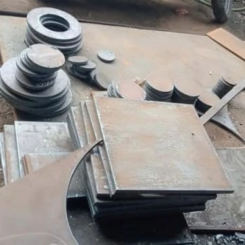 Jual PLAT BESI HITAM TEBAL 4 MM berbagai ukuran/plat besi padat ...