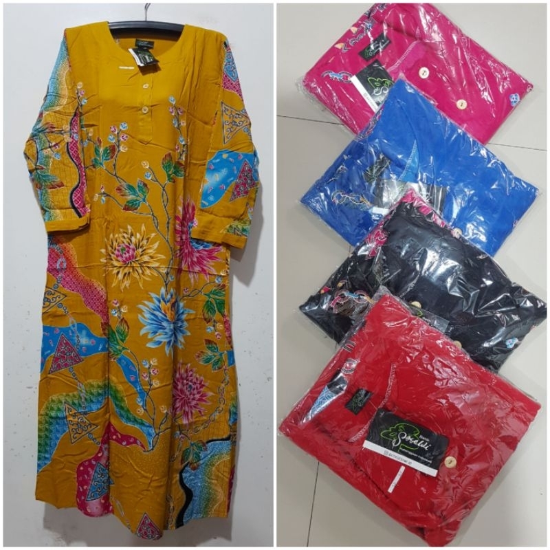 Jual YULI - LONGDRES 20 INDRI LD 115 - 120 CM PB 130 CM BATIK SESAWI ...