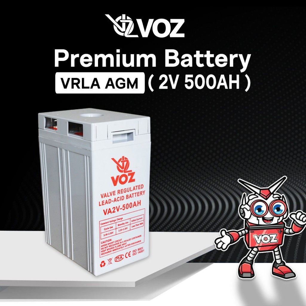 Jual VOZ Battery 2V 500Ah AGM | Shopee Indonesia