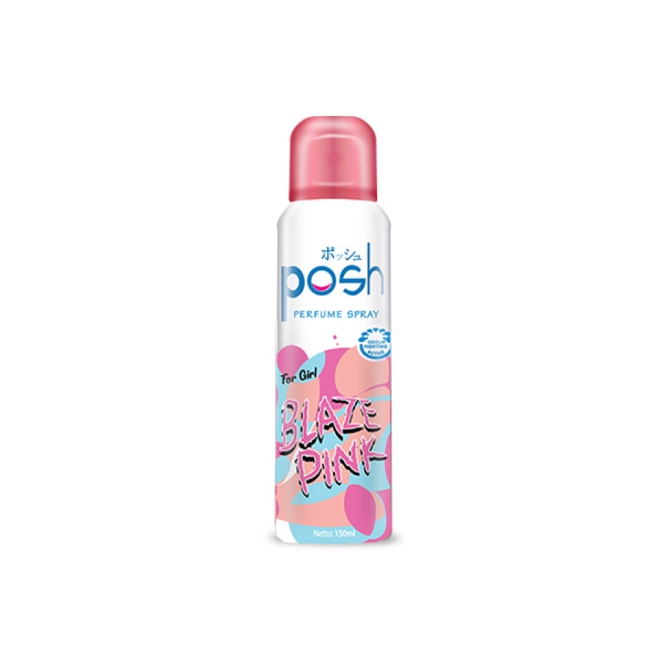 Jual Posh Spray Cologne Blaze Pink Botol 150 ml | POSH HIJAB CHIC ...