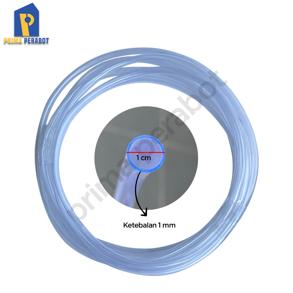 Jual 5 Meter Selang Air Kecil Bening Transparan 5/16 Selang Waterpass ...
