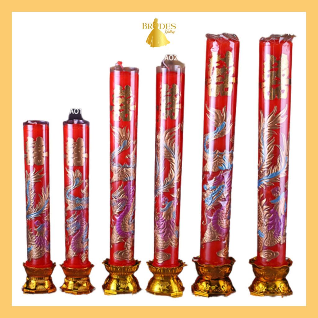 Jual BD Lilin Sangjit Premium Suang Xi Wedding 1 Pasang 12 Jam Ukuran ...