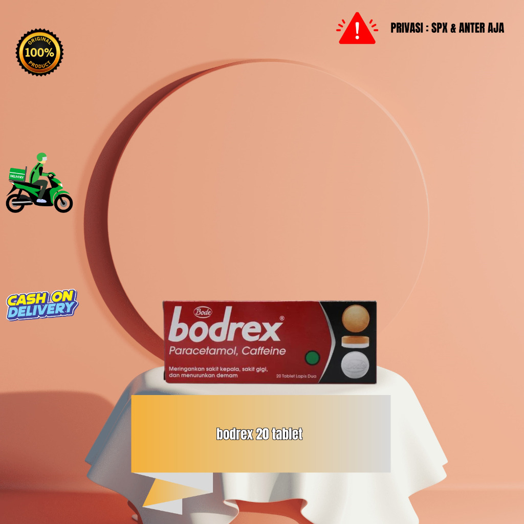 Jual Bodrex 20 tablet | Shopee Indonesia